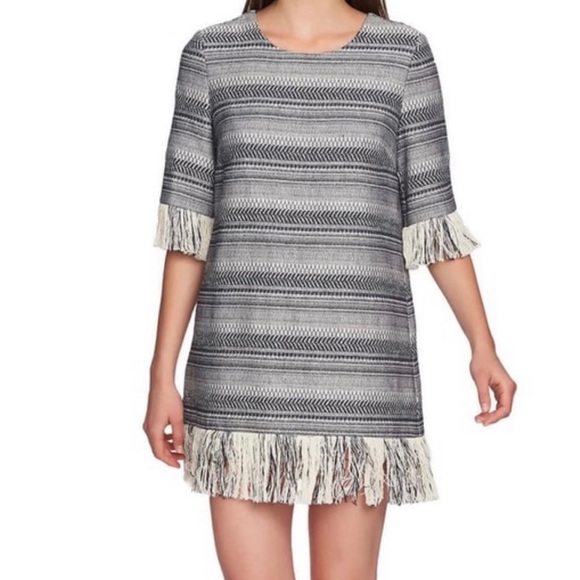 1. State | Dresses | State Retro Bloom Fringe Dress | Poshmark